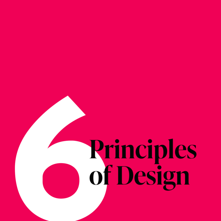 6 Principles of Design